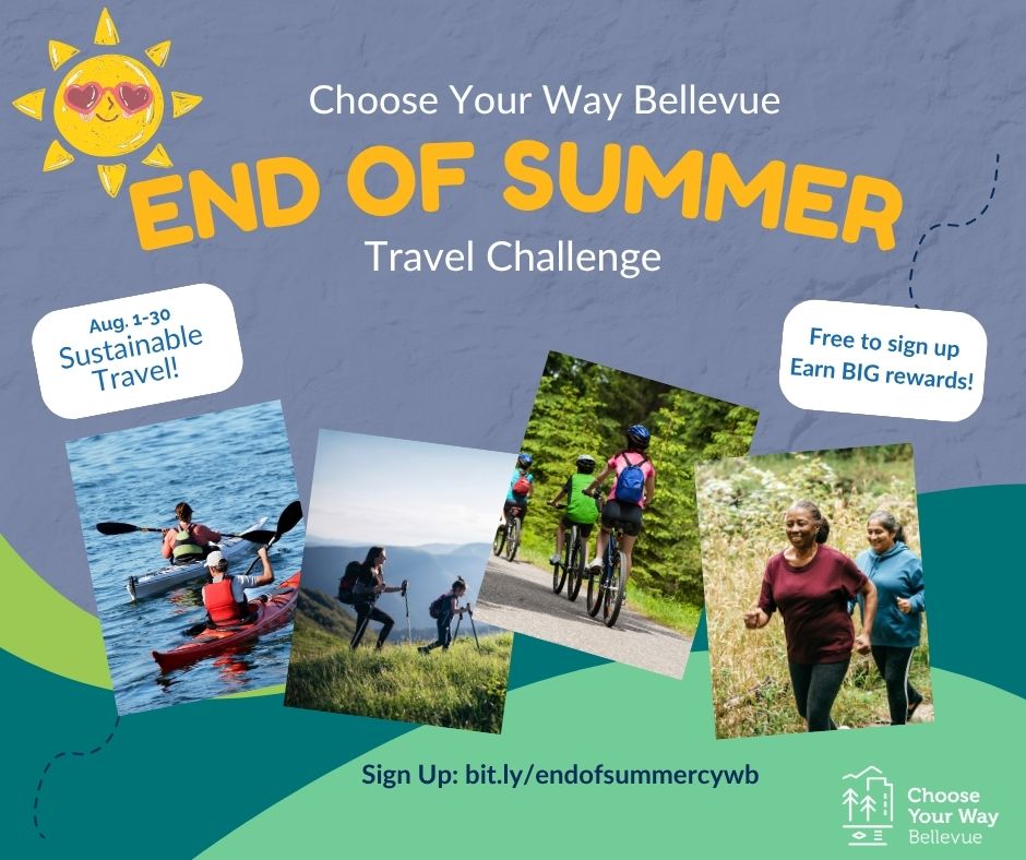 Get Ready for the August Travel Challenge! | Choose Your Way Bellevue