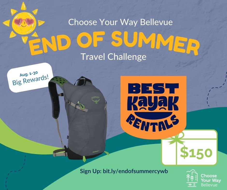 Get Ready for the August Travel Challenge! | Choose Your Way Bellevue